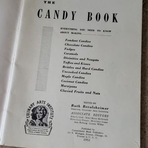 Other | Vintage 25 Ways To Make Candy Book | Poshmark